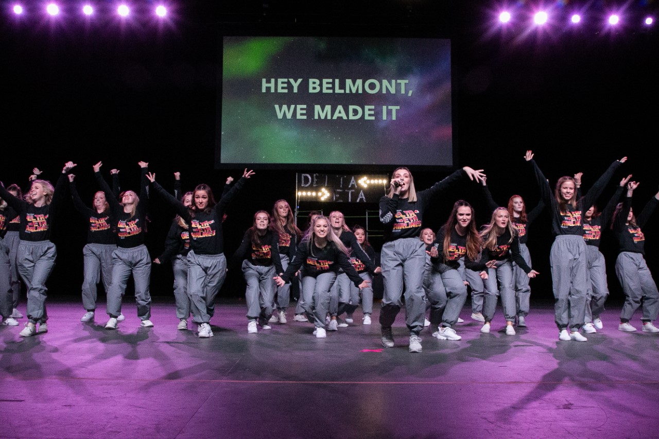 Alpha Sigma Tau Greek Sing | Belmont University News & Media